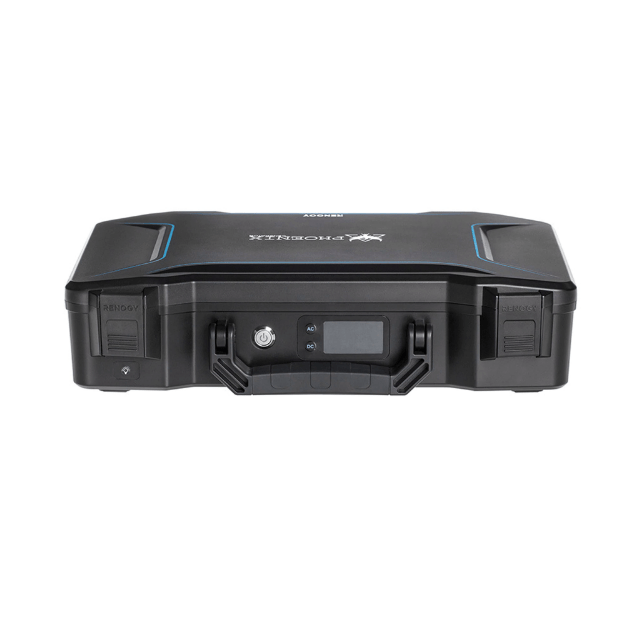 Renogy Phoenix Generator + 100 Watt Mono Foldable Solar Suitcase Kit ...